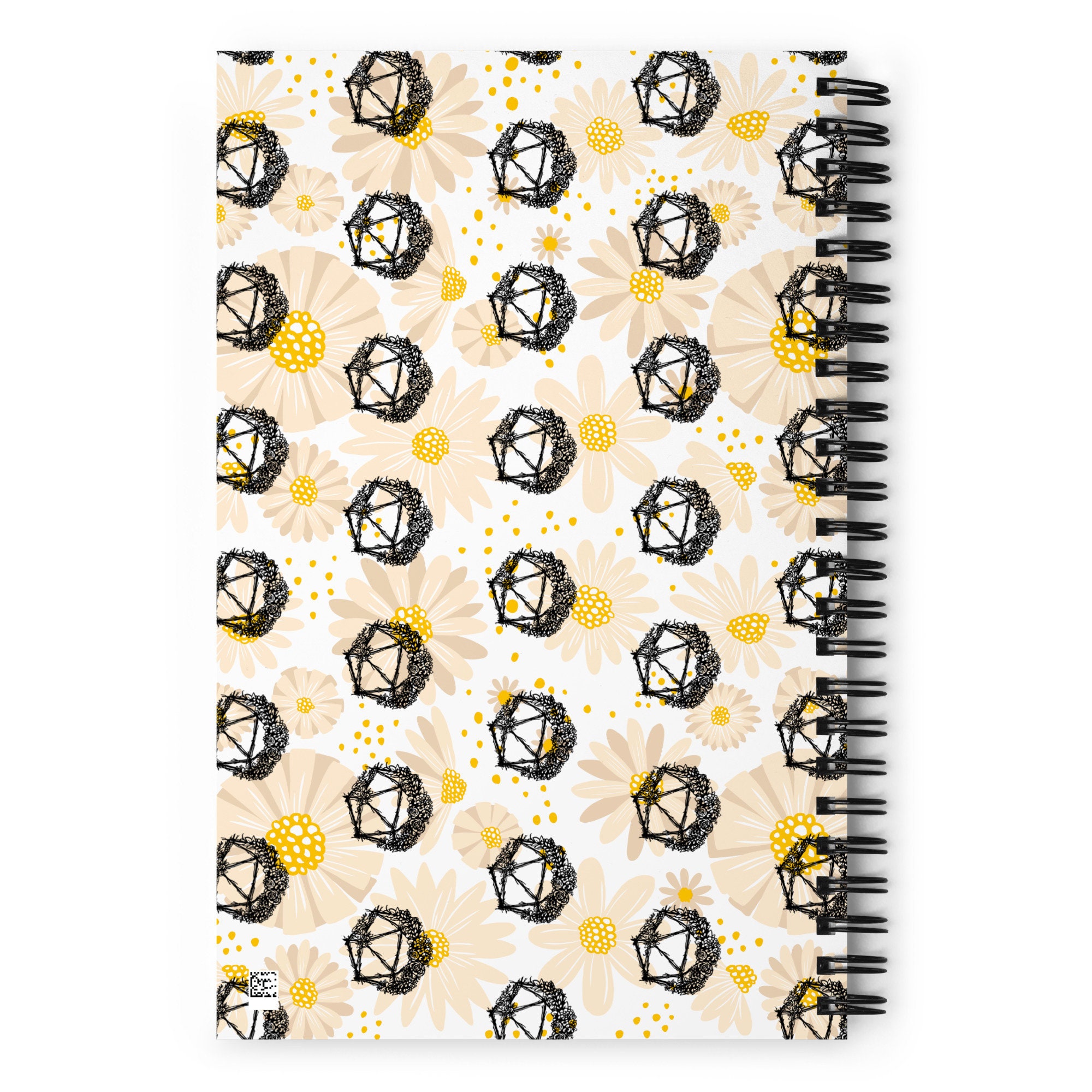 Notebook RPG D20 Floral Dnd Character Journal Dice Book D20 - Etsy