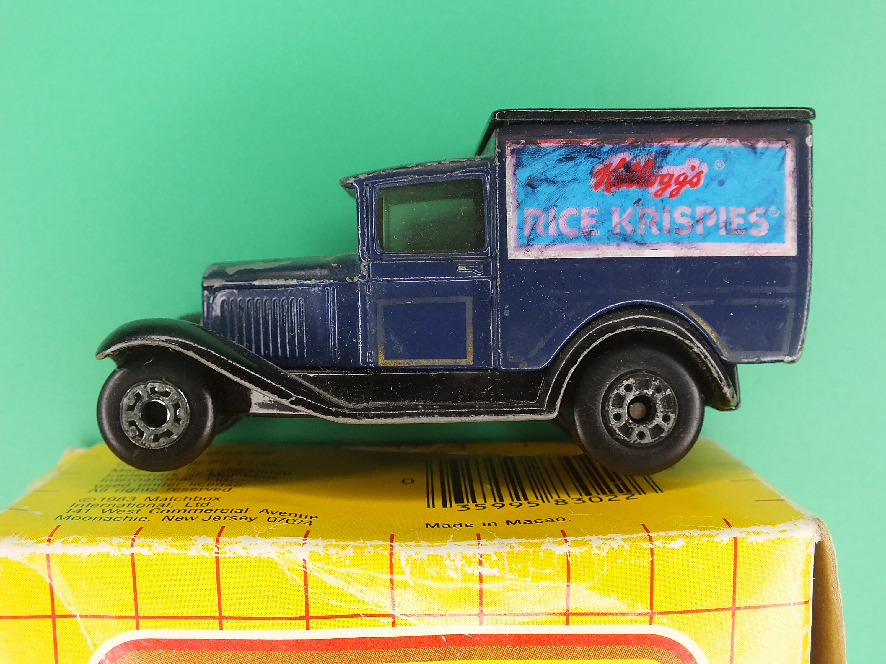 1983 Matchbox #MB38 A Delivery Truck KELLOGG'S RICE KRISPIES - Etsy