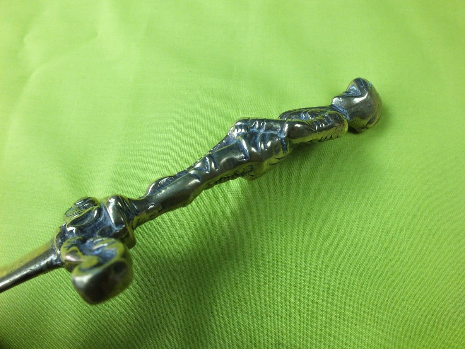 Vintage Brass Knight Figural Debar Dagger Stiletto Small Knife - Etsy