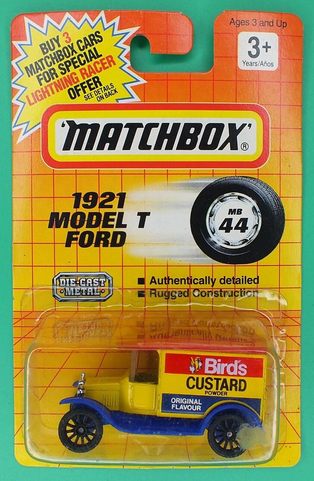Matchbox 1921 Model T Ford Die Cast Metal Bird's Custard Powder - Etsy