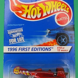 Hot Wheels Dogfighter 1996 First Editions Flyin' Aces Series Lot of 2 ...