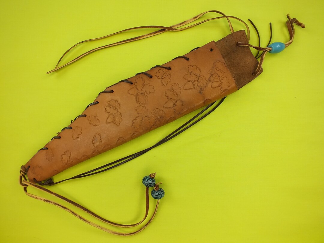 Vintage Custom Handmade Scabbard Sheath for Hunting Knife - Etsy