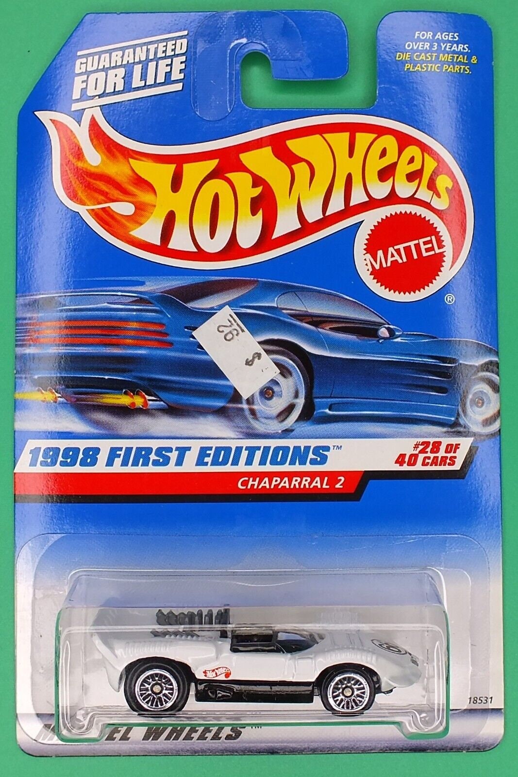 Hot Wheels 1998 First Edition Sweet 16 Dairy Delivery Chaparral 2 Lot ...