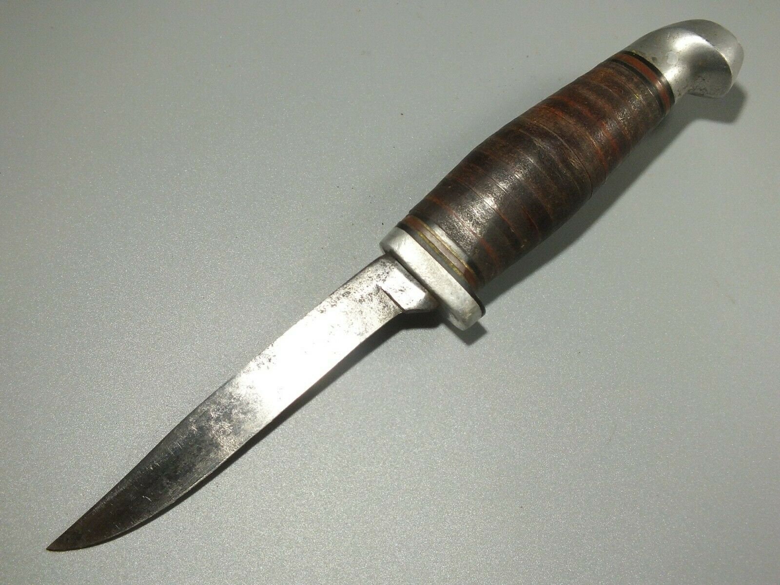 Vintage Fixed Blade Hunting Knife - Etsy