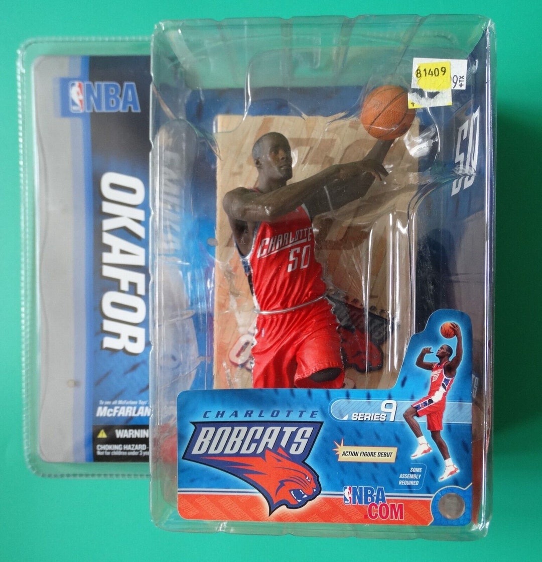 Mcfarlane NBA Series 9 Emeka Okafor #50 Charlotte Bobcats Action Figure ...