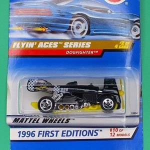 Hot Wheels Dogfighter 1996 First Editions Flyin' Aces Series Lot of 2 ...