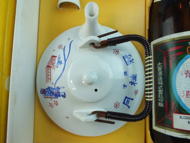 Vintage Porcelain the Finest Japanese Sake-gekkeian Choshi Set - Etsy