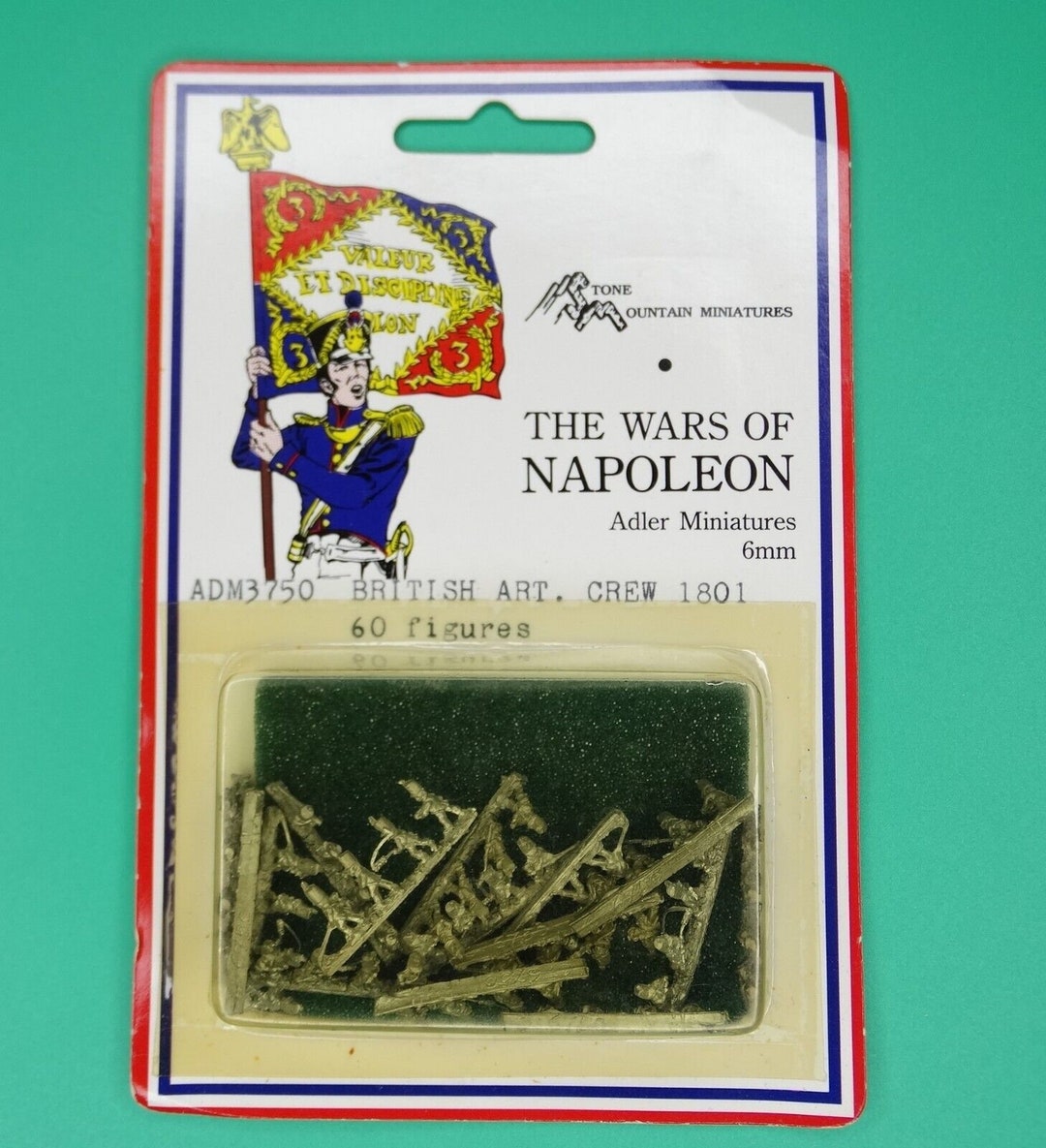 Stone Mountain War of Napoleon Adler Miniatures 6mm British Art. Crew ...