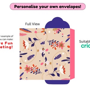 Cumulus Flap, Rectangle Envelope SVG. Sampul Duit Raya. - Etsy