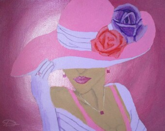 Pink Hat - Etsy