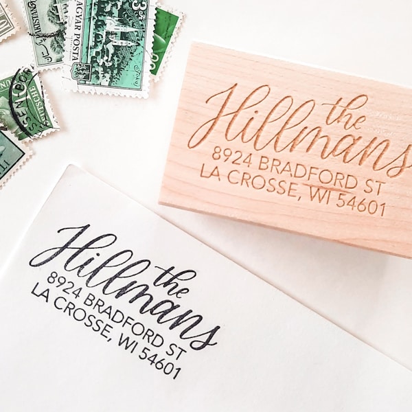 Calligraphy Stamp - Etsy