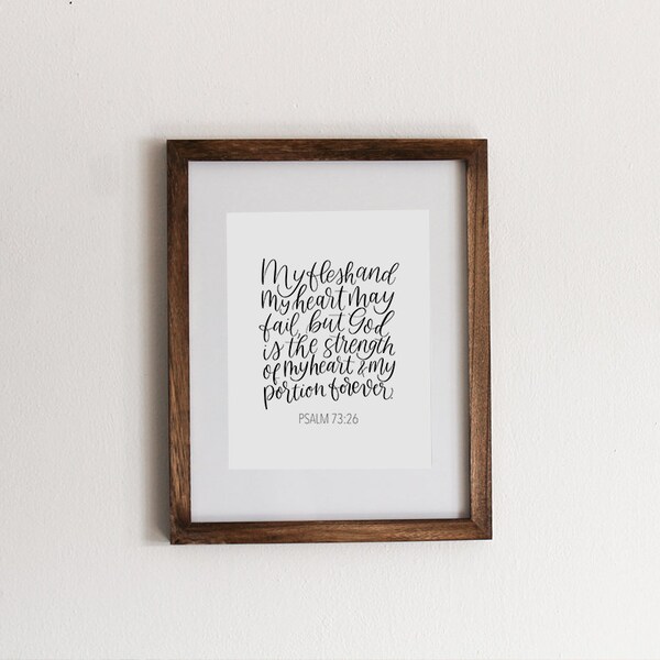 Psalm 73 - Etsy