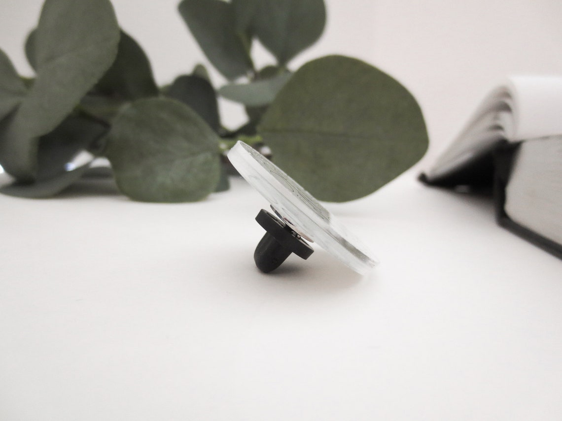 The 5 Solas Acrylic Pin Sola Fide Jean Jacket Pin - Etsy