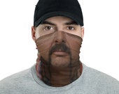 Mustache King Face Mask - Etsy