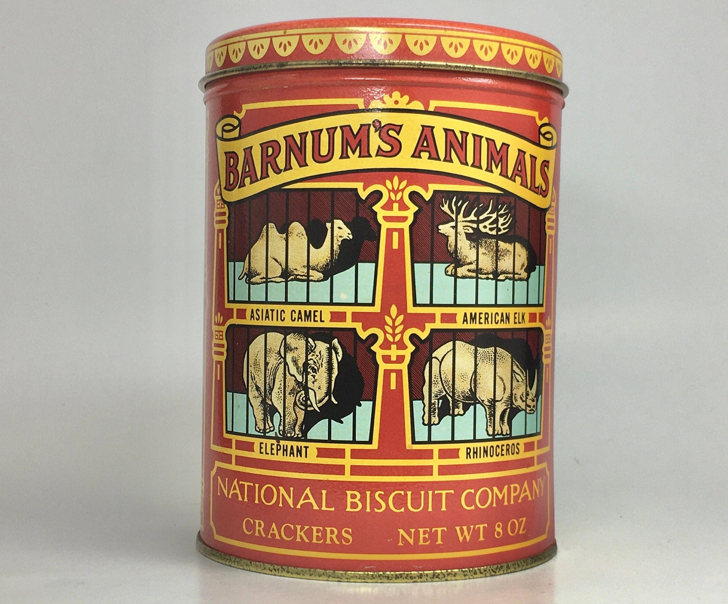 Art & Collectibles Barnums Rectangular Animal Crackers Tin 1989 Barnums ...
