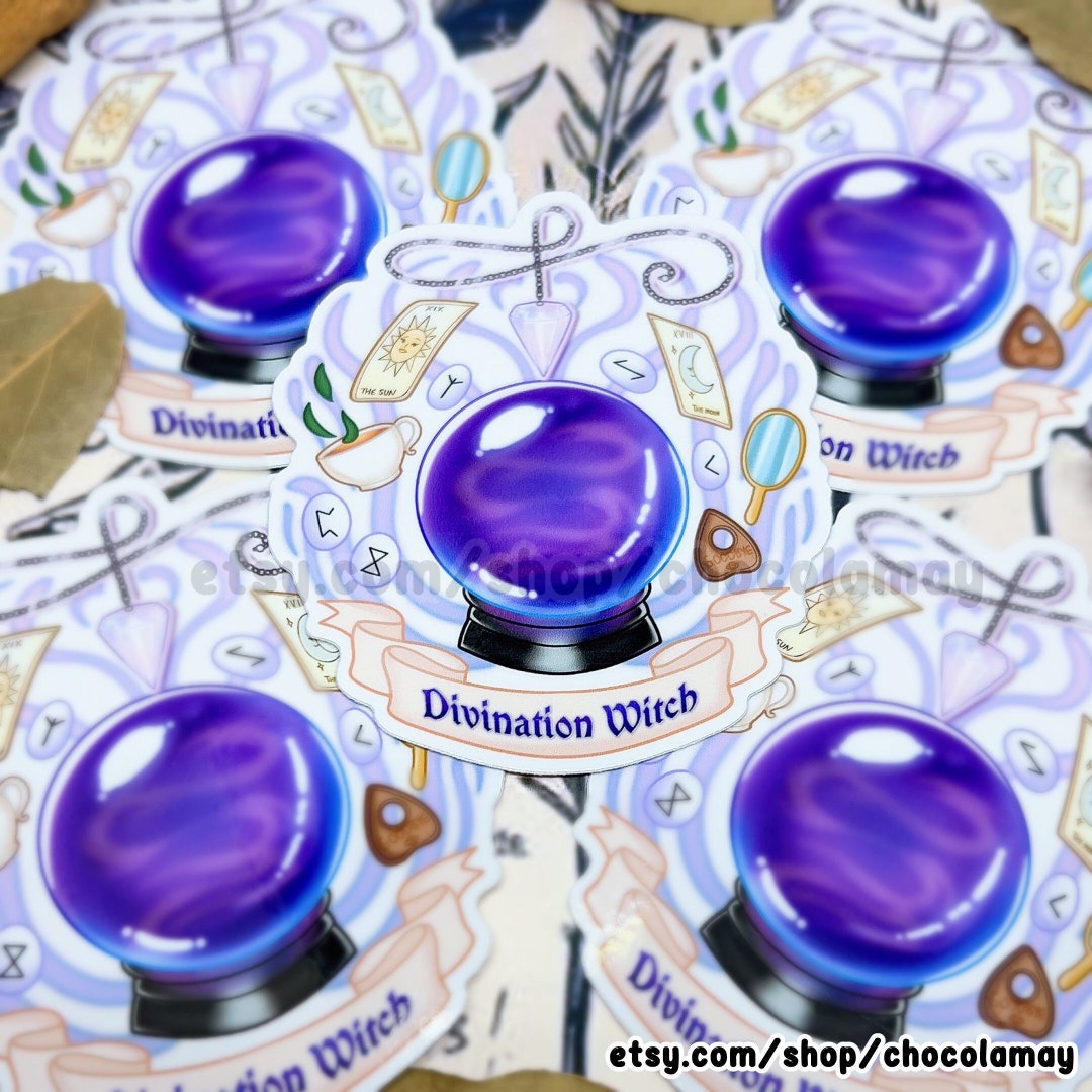 Divination Witch 3 Vinyl Sticker - Etsy