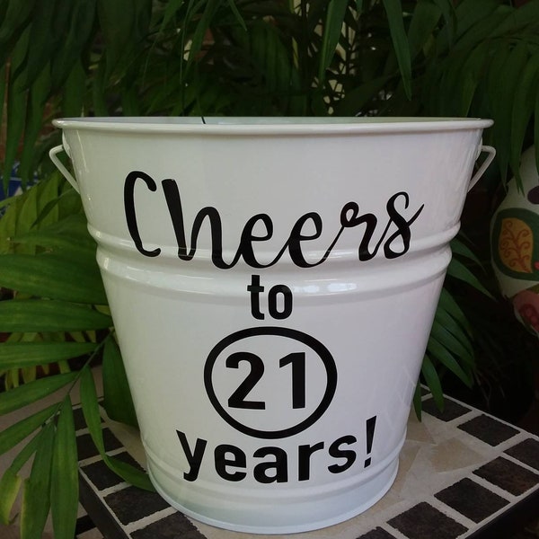 Galvanized Bucket - Etsy