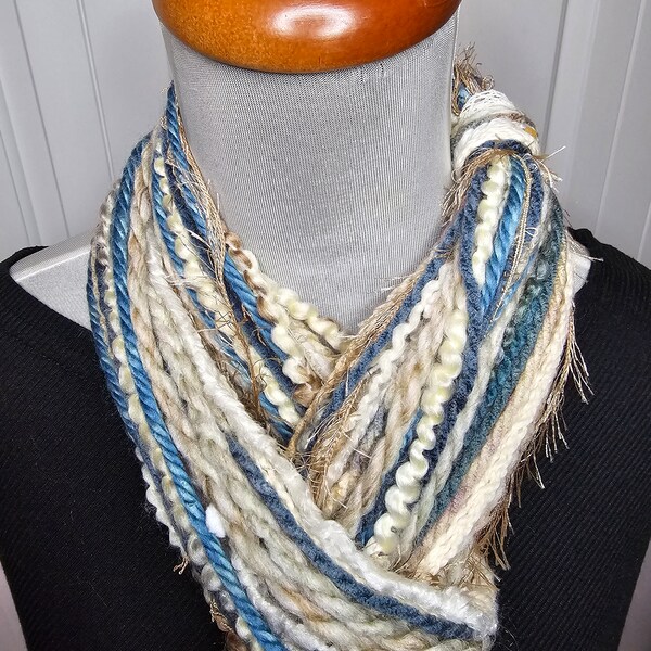 Denim Scarf - Etsy