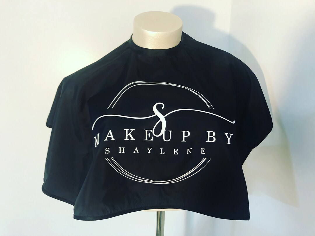 Makeup Cape | Makeup Bib | Salon Cape | Barber Hair Cut Cape | Beauty ...