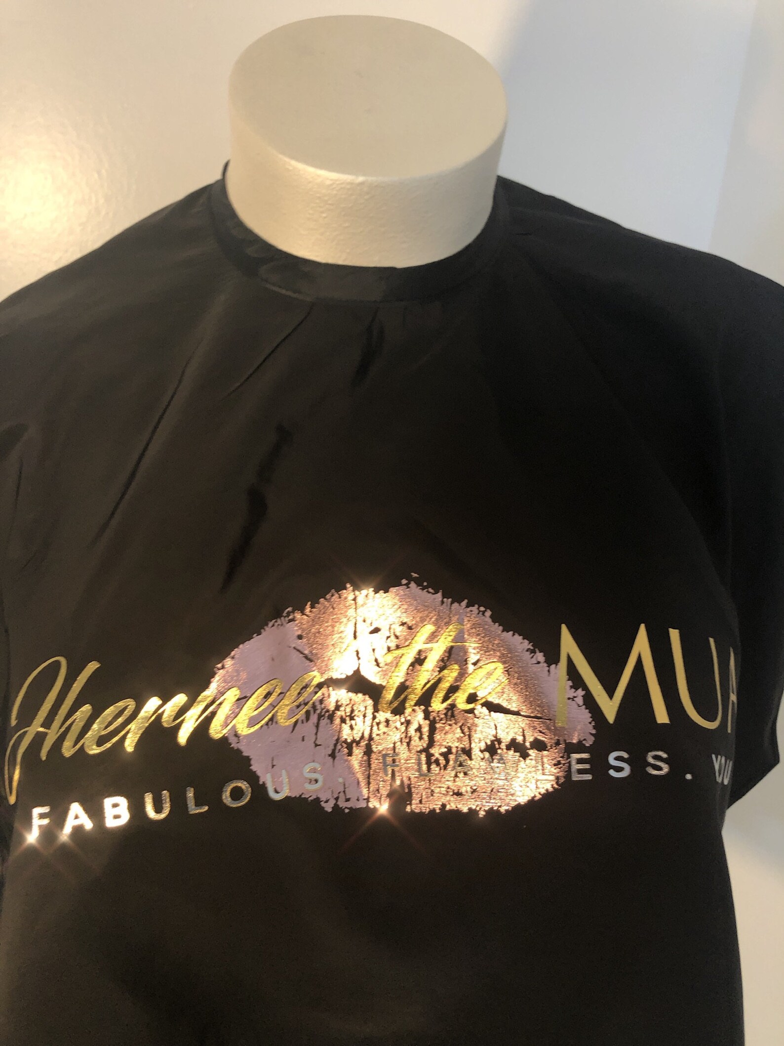 Makeup Cape Makeup Bib Salon Cape Barber Hair Cut Cape Beauty Salon ...