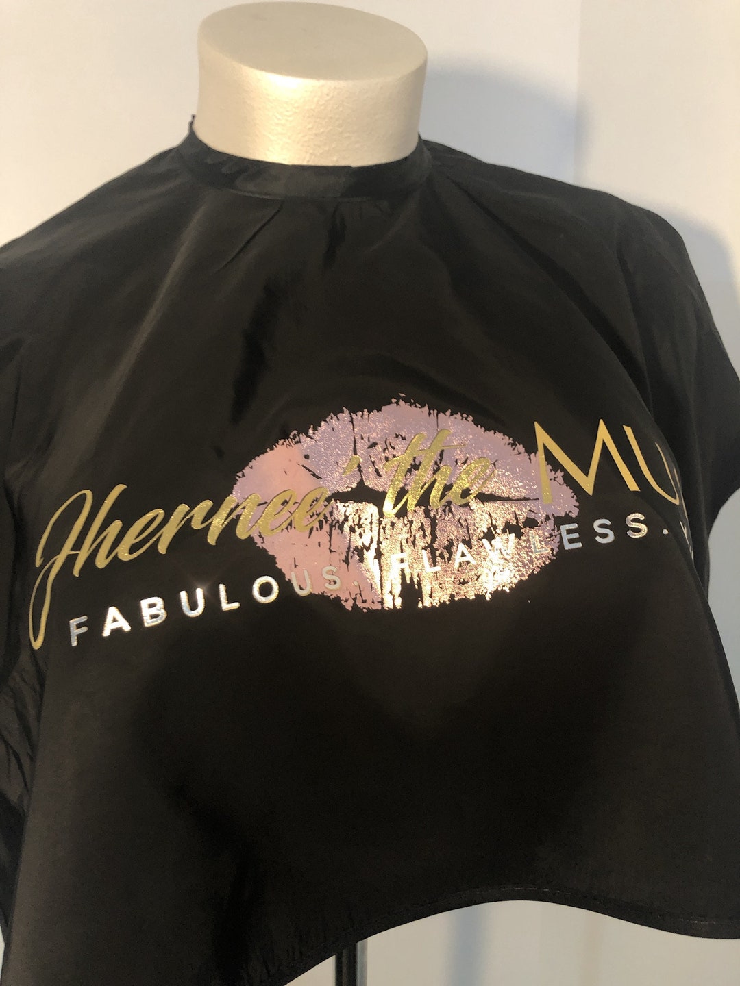 Makeup Cape | Makeup Bib | Salon Cape | Barber Hair Cut Cape | Beauty ...