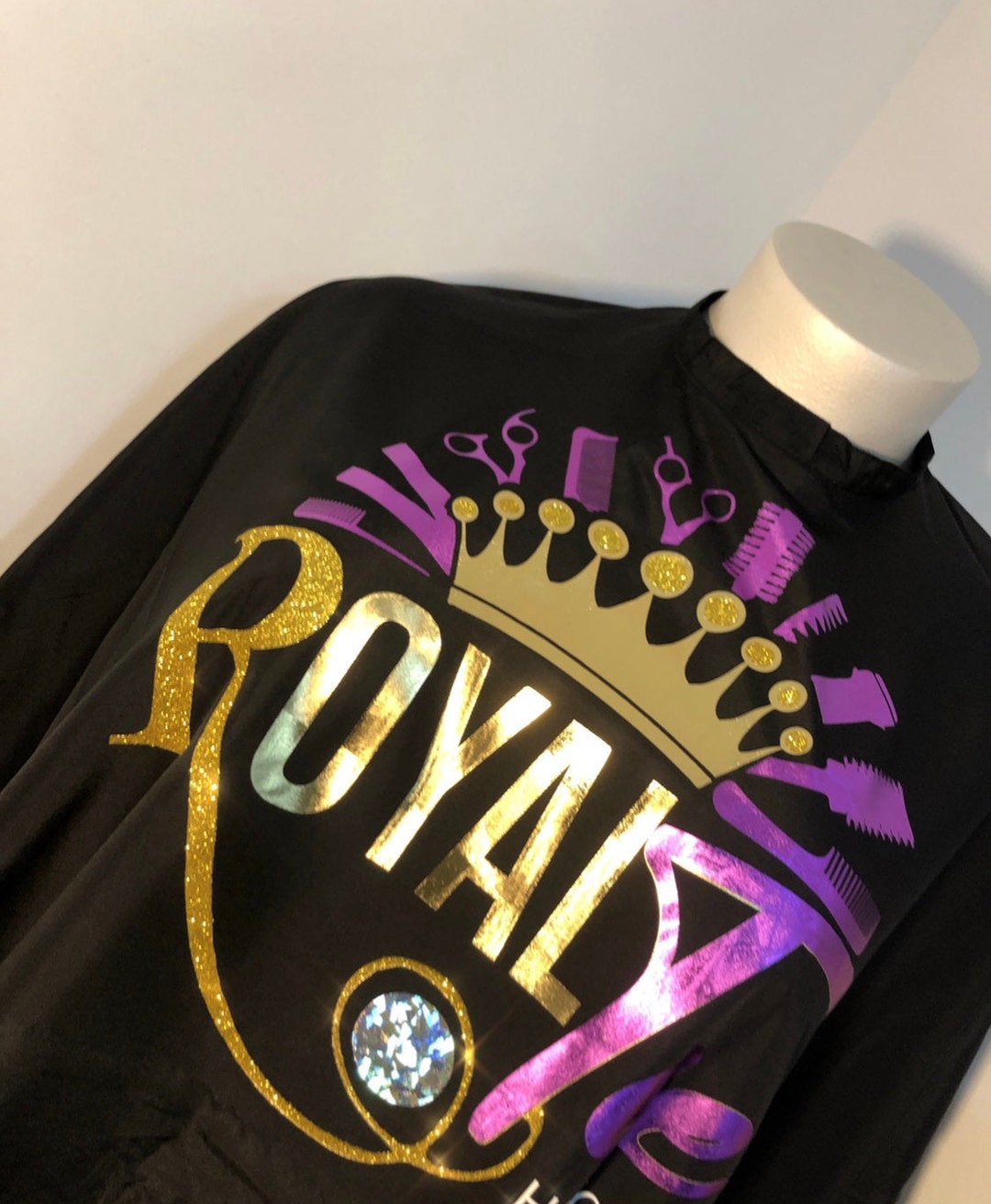 Barber Cape | Custom Stylist Cape | Hair Stylist | Barber Hair Cut Cape ...