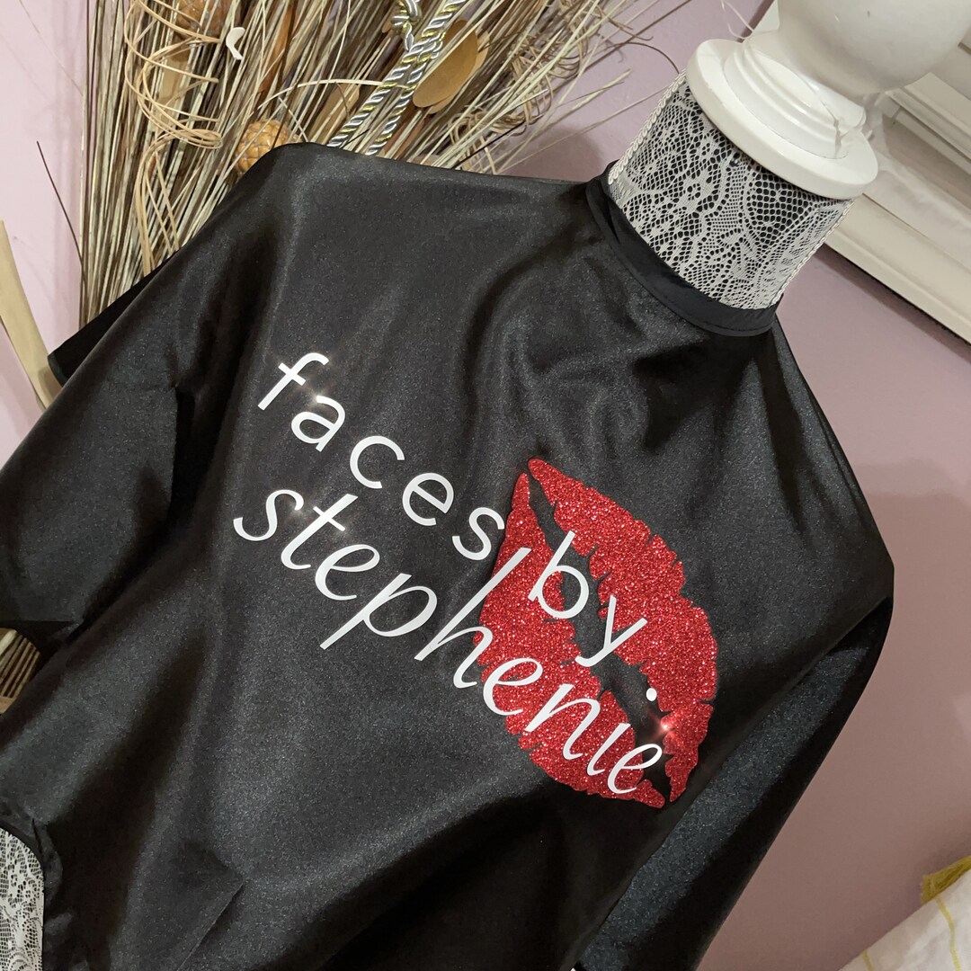 Makeup Cape | Makeup Bib | Salon Cape | Barber Hair Cut Cape | Beauty ...