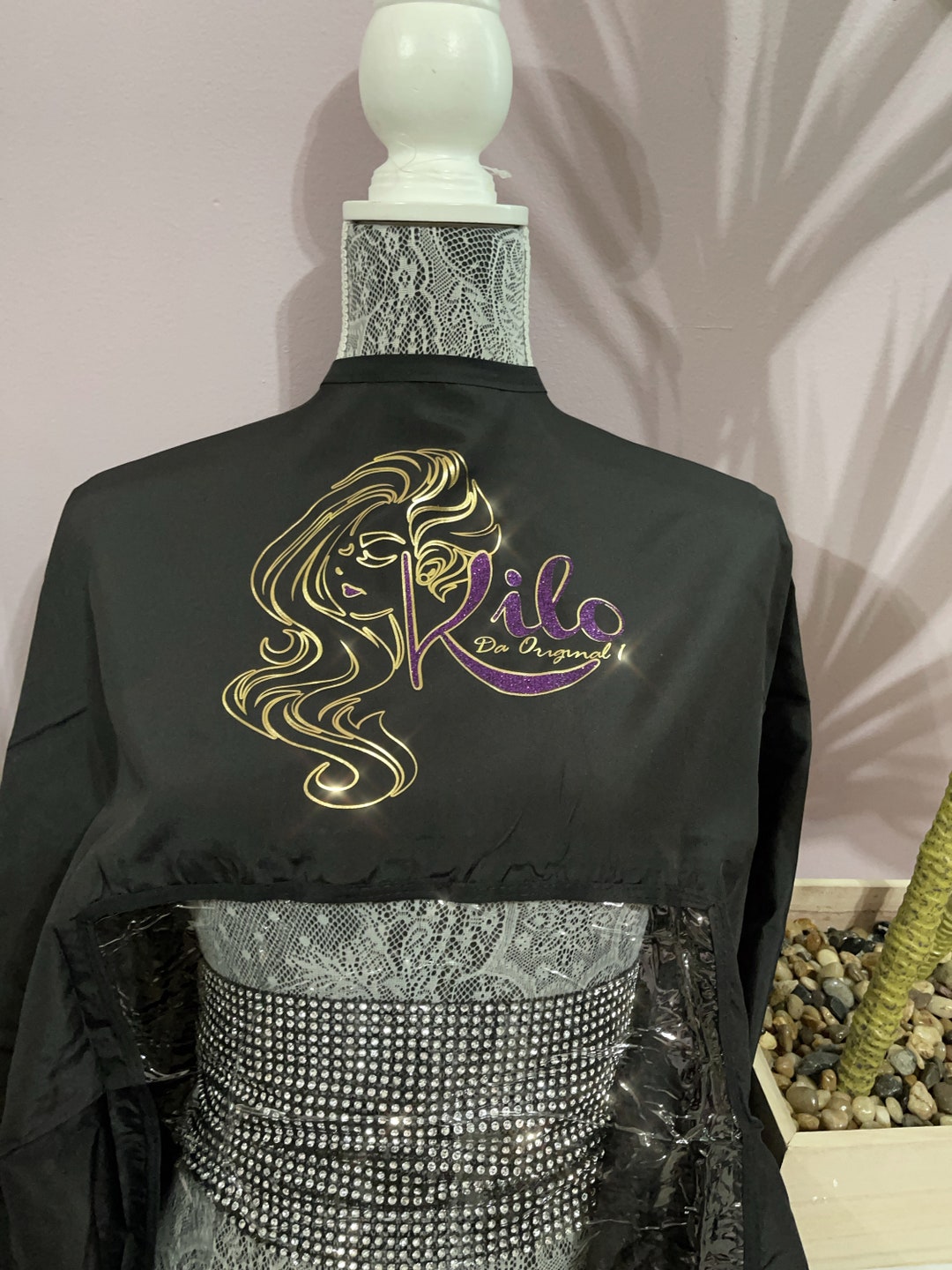 Window Cape | Custom WINDOW CAPE | Barber Cape | Hair Stylist | Barber ...
