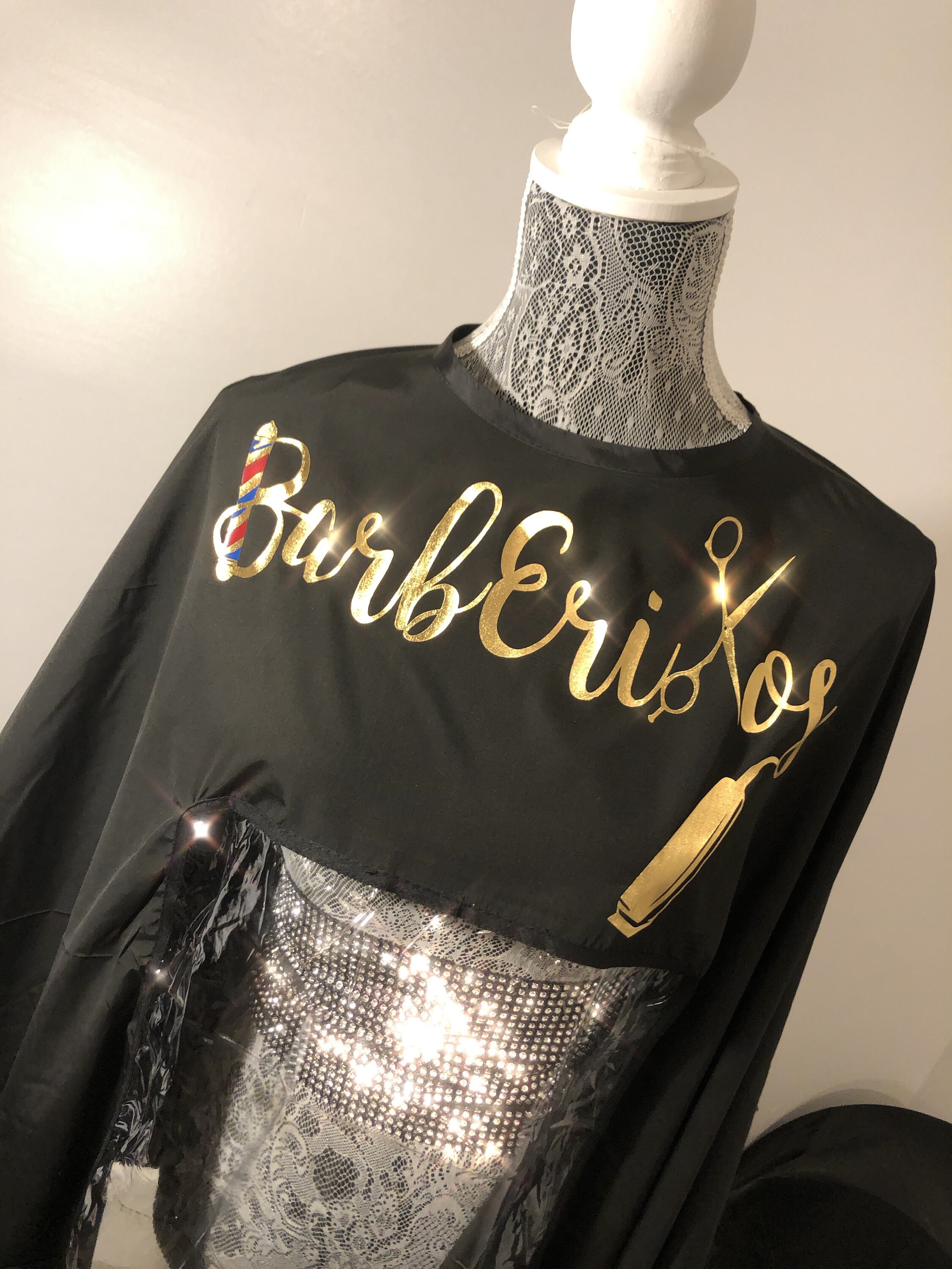 Salecustom Window Cape WINDOW CAPE Barber Cape Hair - Etsy