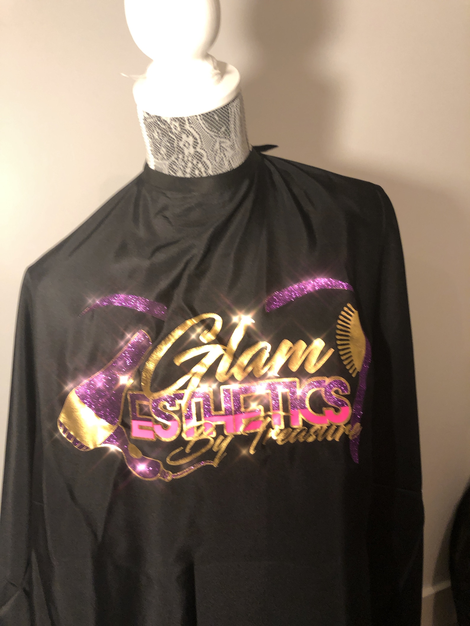 Barber Cape Custom Stylist Cape Hair Stylist Barber Hair - Etsy