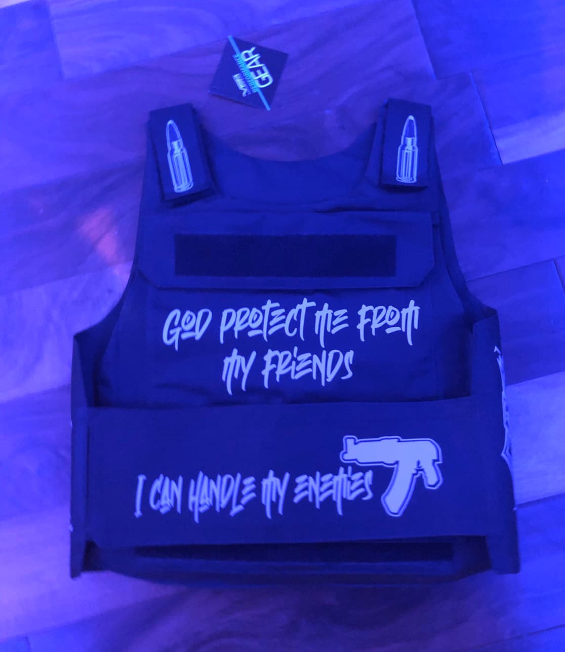 Custom Tactical Black Vest| Stylish Vest | Carrier Vest | Bulletproof ...