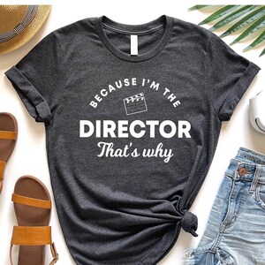 Director Shirt Director Gift Film Shirt Video Production - Etsy