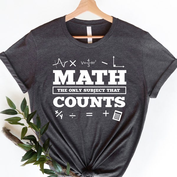 Funny Math Shirts - Etsy