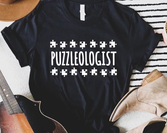 Puzzle Shirt Puzzle Lover Shirt Puzzle Lover Gift Jigsaw Puzzle Jigsaw ...