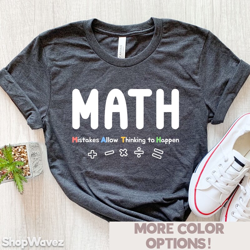 Funny Math T Shirt - Etsy