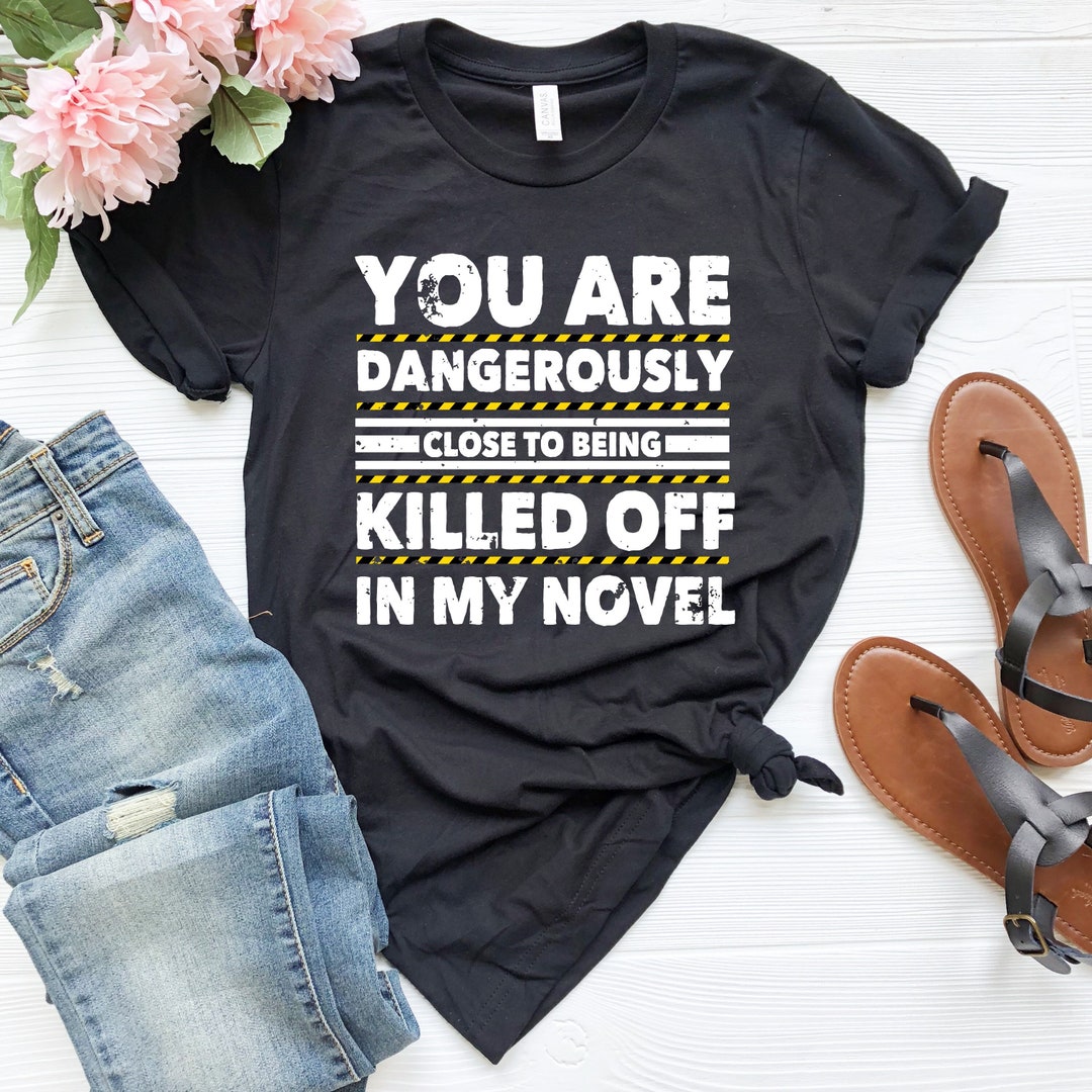 Novel Writer Gift, Funny Author Shirt, Novel Writing Shirt, Writer ...