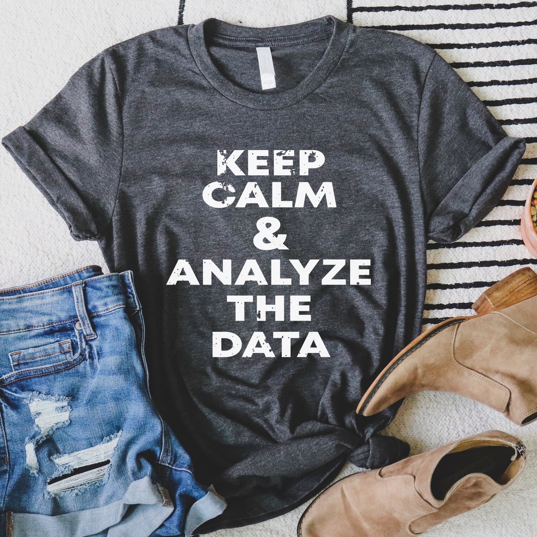 Data Analyst Shirt, Data Scientist Gift, Data Analyst Gifts, Computer ...
