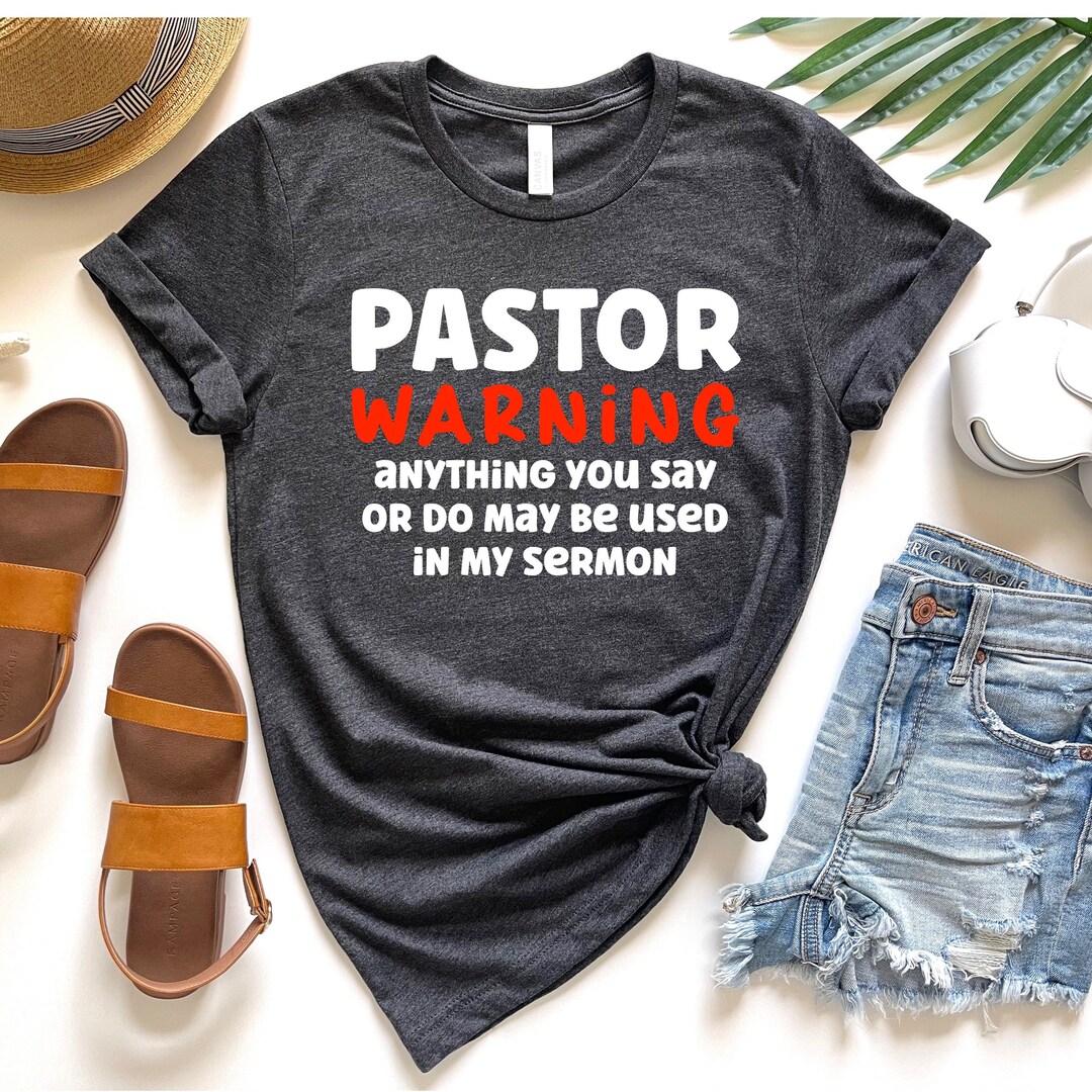 Pastor Tshirt Pastor Appreciation, Minister Shirt, Gifts for Pastor ...