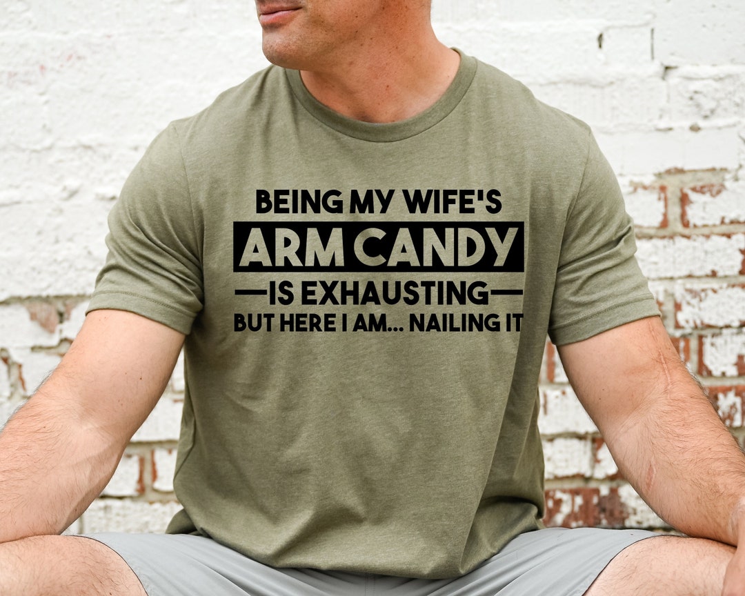 Funny Husband Shirt From Wife, Funny Gifts for Husband, Being My Wife's ...