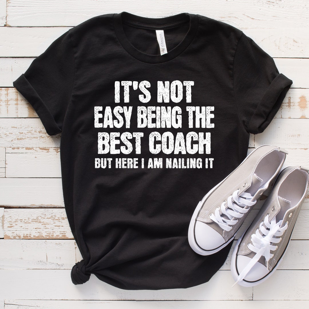 Funny Coach Shirt Men Women, Sports Coach Shirt for Dad Mom, Gift for ...