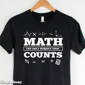 Funny Math Shirt for Math Teacher Gift Math Appreciation Mathematics ...