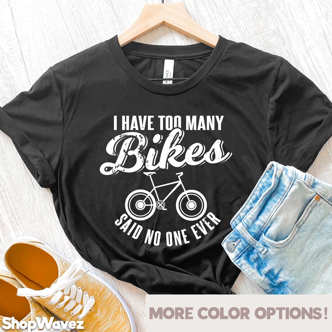 Bicycle Shirts for Cyclist, Cycling T-shirt, Cycling Gift, Mountain ...
