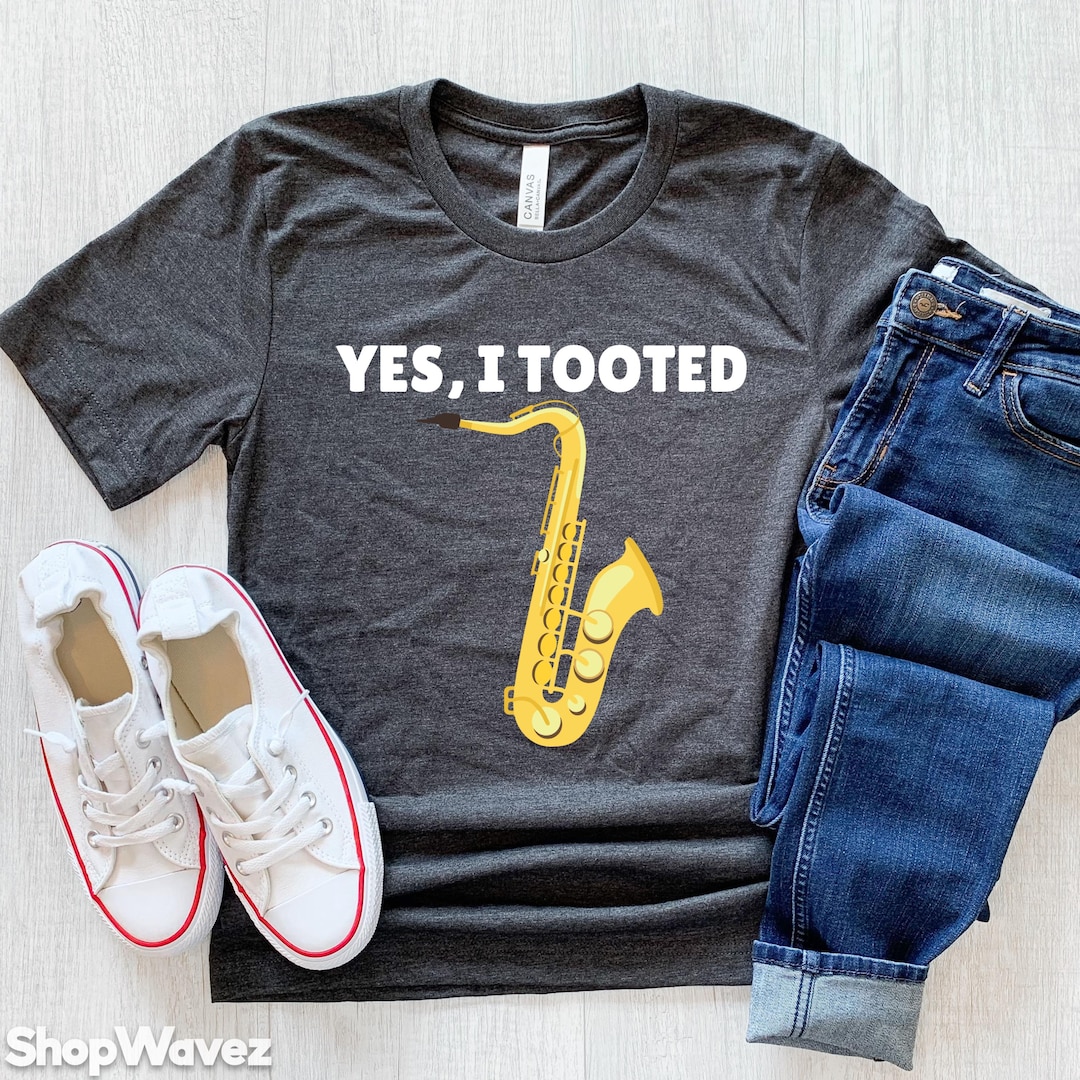Saxophone T-shirt, Saxophone Player Gift Saxophonist Tee - Etsy