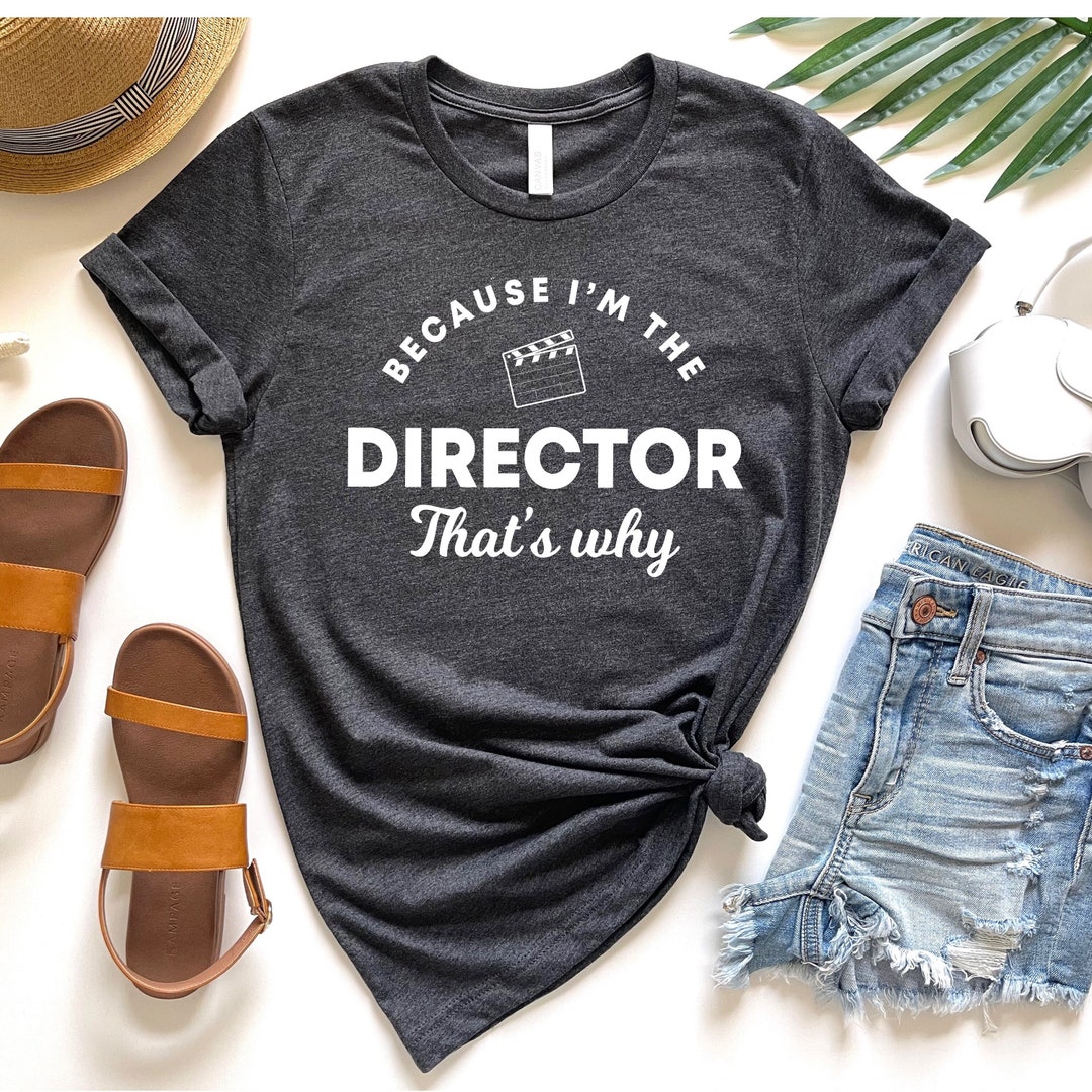 Director Shirt Director Gift Film Shirt Video Production - Etsy