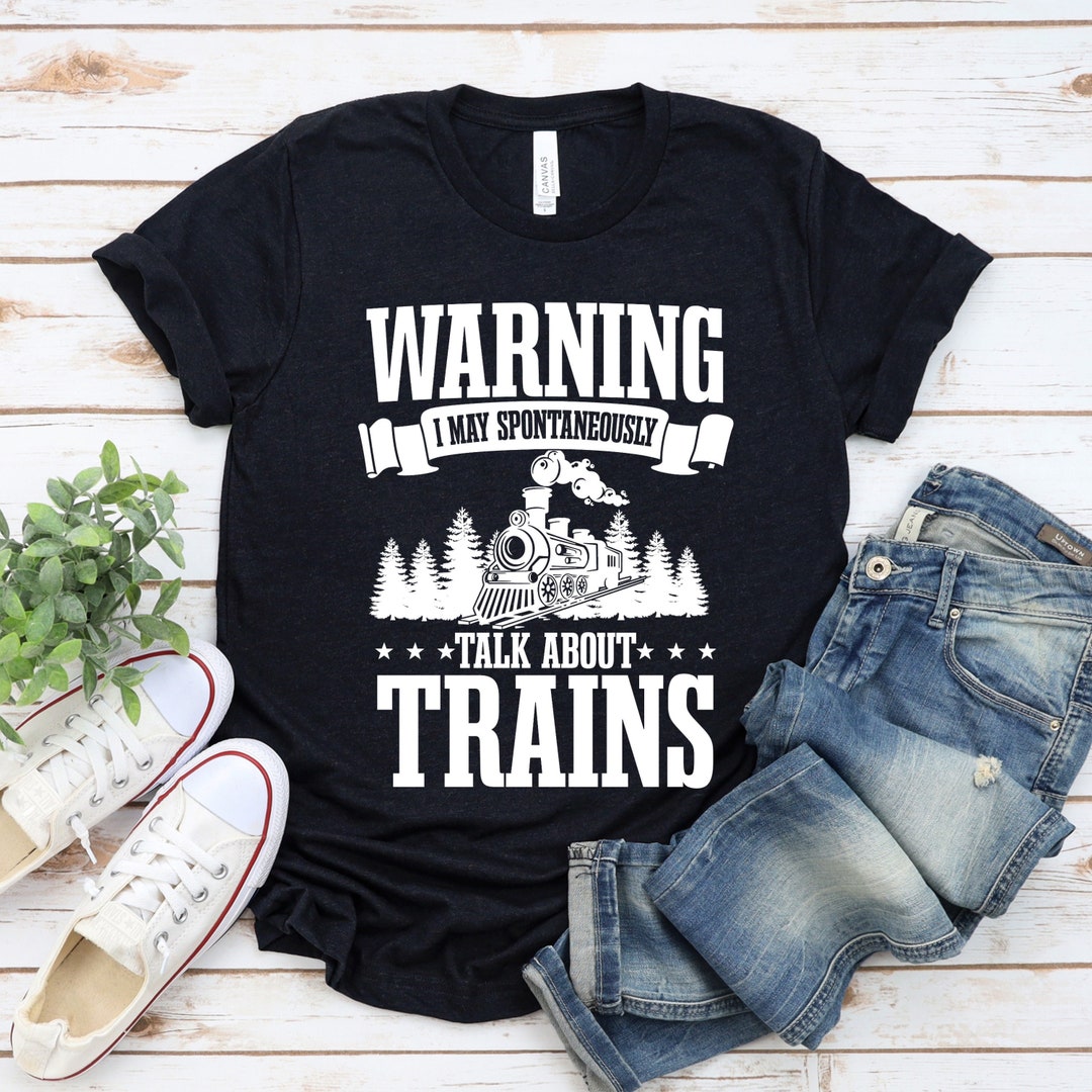 Train Lover Gift Model Train T-shirt Funny Train Gifts - Etsy