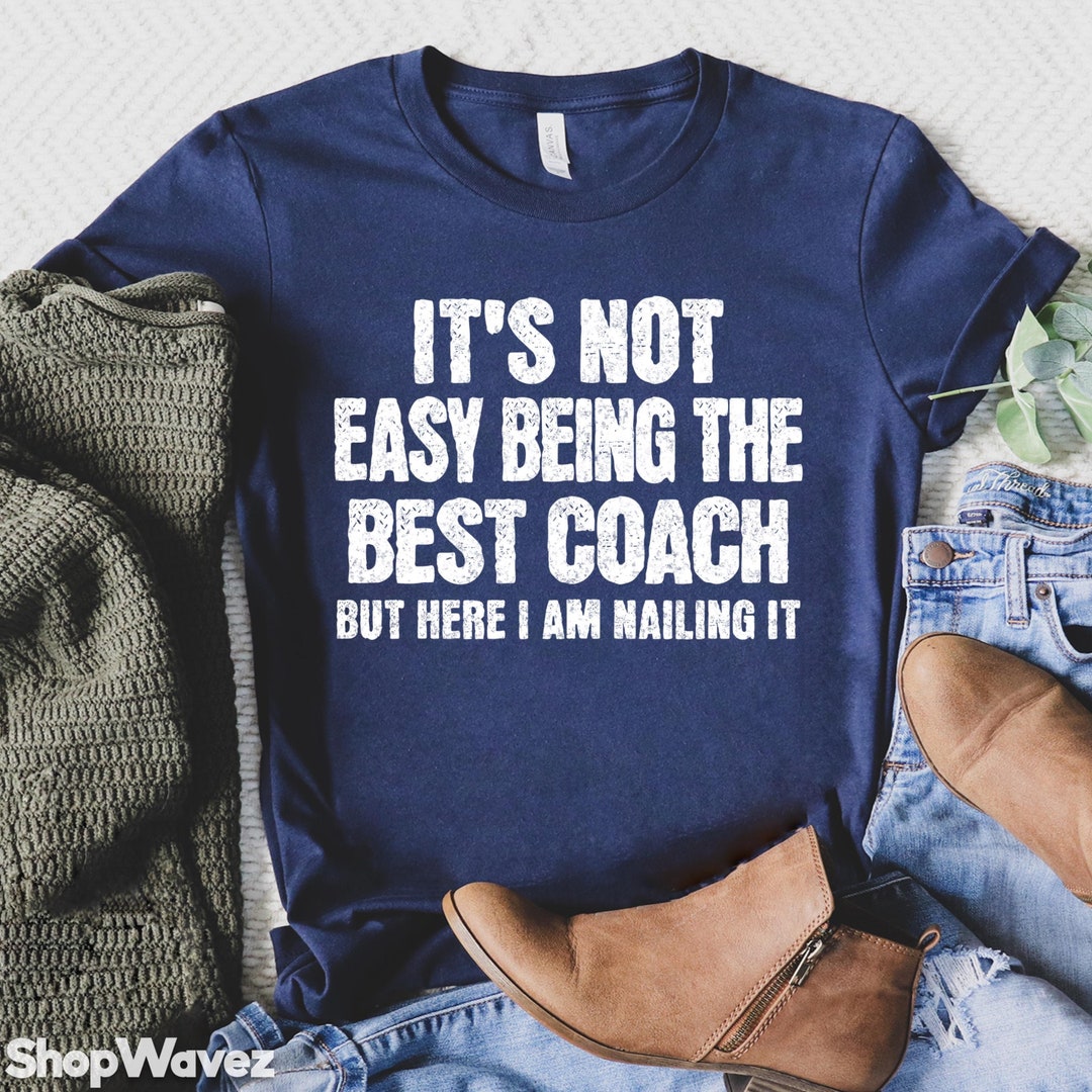 Funny Coach Shirt Men Women, Sports Coach Shirt for Dad Mom, Gift for ...