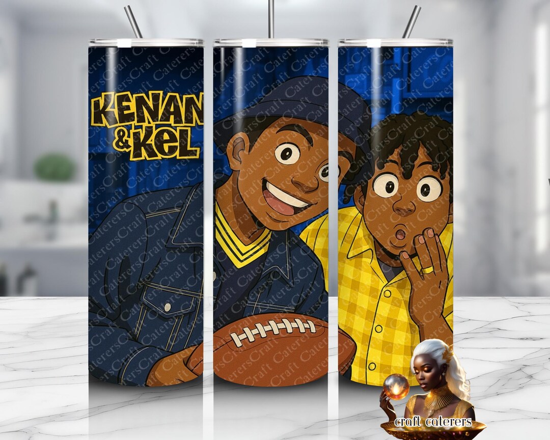 Kenan and Kel - Cartoon Version - Free Backgrounds - 20oz Tumbler Wrap ...