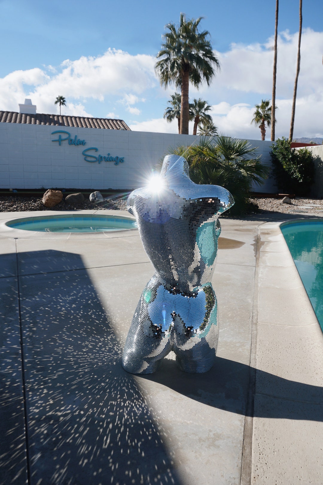 Disco Queen - Mirrored Disco Woman Body - Etsy