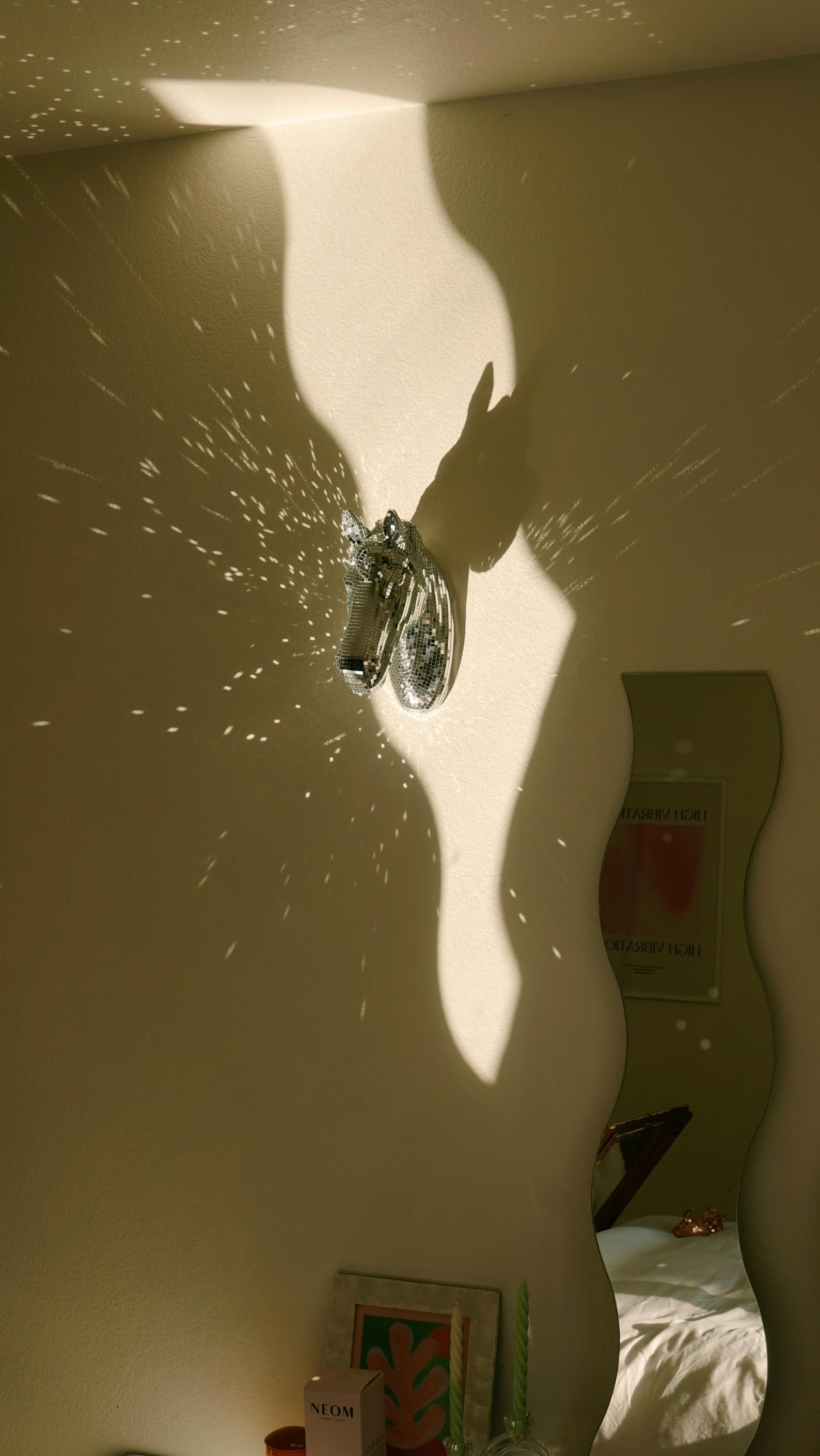 Disco Pony Wall Mount - Horse Wall Art - Etsy