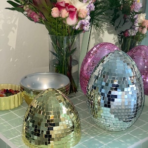 Disco Ball Eggs - Unique Spring Home Decor - Etsy